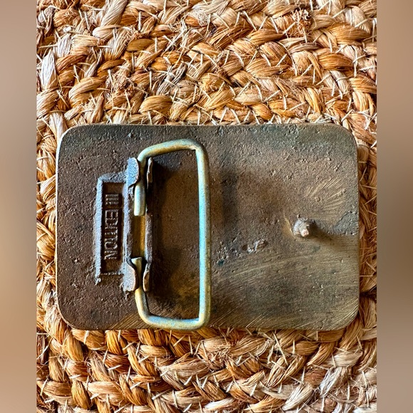 Gaucho | Accessories | Vintage Brass Gaucho Coop Longhorn Barbed Wire ...